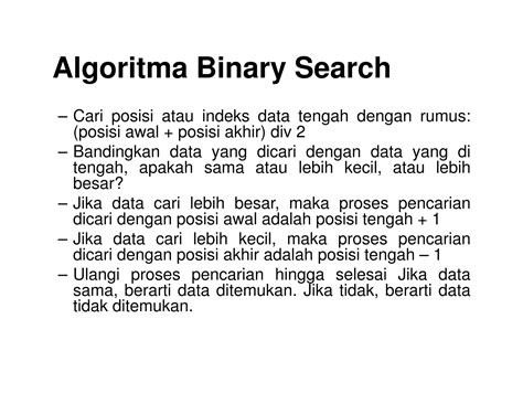 7 Metode Pencarian Data Array Ppt