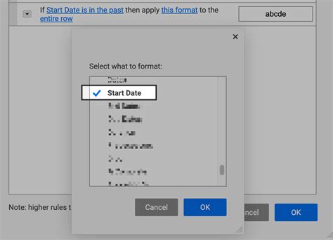 Individual Cell Not Row Or Column Conditional Formatting Smartsheet
