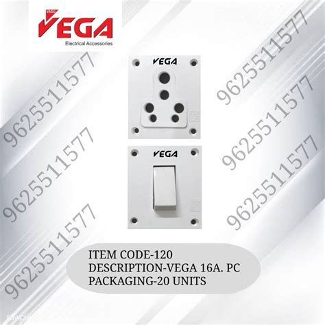 120 Combined Switch Socket 16a For Electrical Fittings Polycarbonate