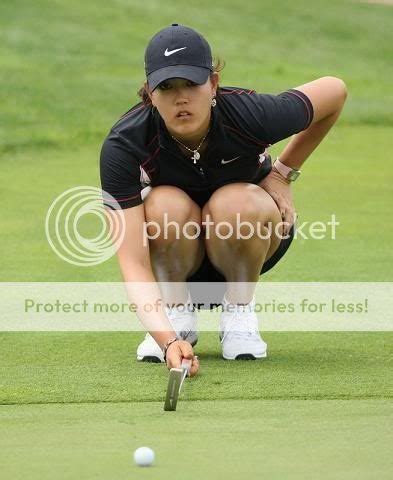 Female Athlete Babes Michelle Wie Upskirt In Munich
