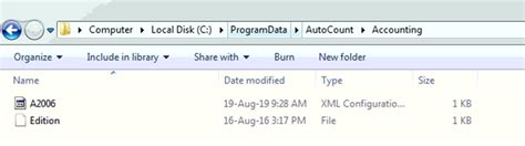 Troubleshooting Login Error Invalid Autocount 2006 Configuration File Autocount Resource Center