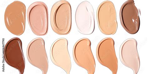 Foundation Face Make Up Samples Set Of Cosmetic Liquid Foundation In