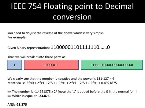 Quick Tutorial On Ieee 754 Floating Point Representation Pptx Programming Languages Computing