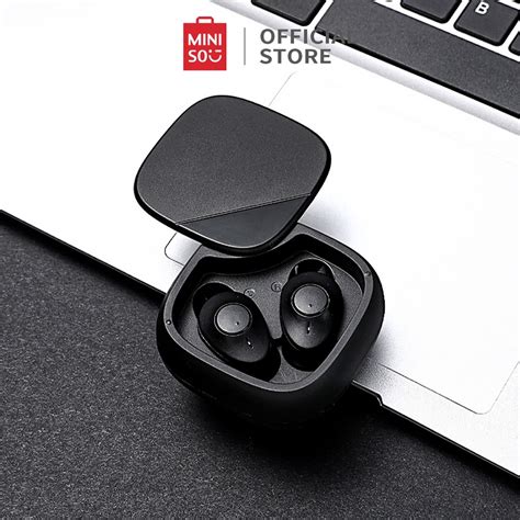 Jual Miniso Headphone Bluetooth Tws Headset Tws Headphone Wireless Earphone Noise Cancelling
