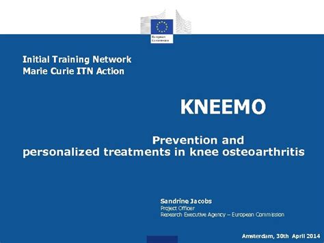 Initial Training Network Marie Curie Itn Action Kneemo