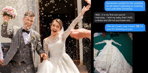 Bride Shares Texts From Mother In Law About Wearing Her Old Wedding