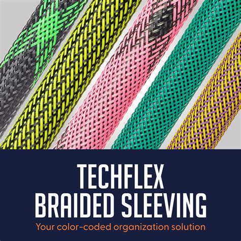 Techflex Braided Cable Sleeving Braided Sleeving