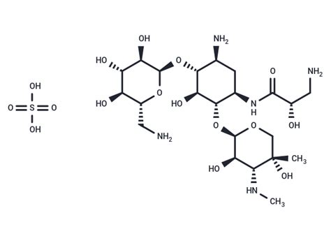 Isepamicin Sulfate Antibiotic Antibacterial Targetmol