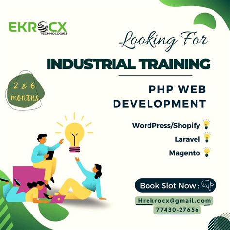 Ekrocx Technologies On Linkedin Web Development Industrial Trainingprogram Certification