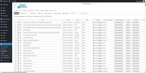 How To Bulk Edit WooCommerce Product Status