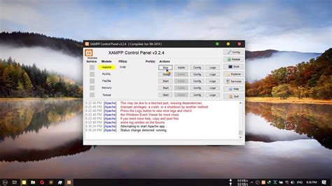 Fix Xampp Error Apache Shutdown Unexpectedly Youtube
