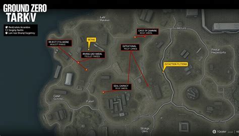 Ground Zero Tarkov Map Essential Guide For Players