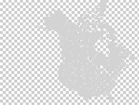 United States Canada Map Blank Map Png Clipart Americas Area Black