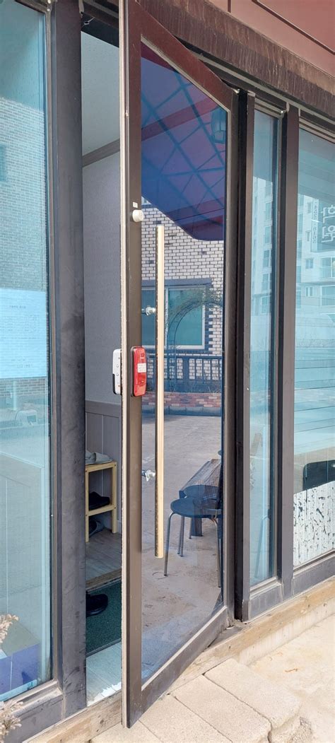 정읍 상가강화샷시유리문수리 및 플로어힌지 교체정읍출장집수리114 네이버 블로그