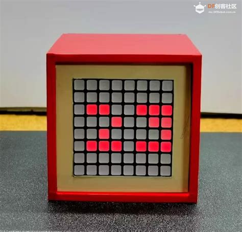 【arduino 动手做】带 Adxl335的无按钮 Led 矩阵时钟 Df创客社区