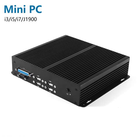 5g WiFi Network Dual LAN Mini PC Fanless Small Computer J1900 CPU Mini