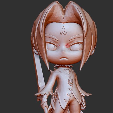 Stl File Ling Chibi Mobile Legends 🎲 ・3d Printer Model To Download・cults