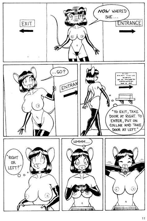 Rule 34 Anthro Big Breasts Breasts Collar Comic David A Cantero Fur Furry G String Genus Mouse