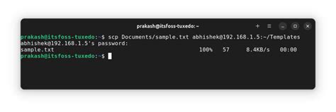 transfer files between remote and local over ssh
