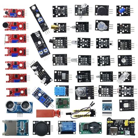 For Arduino 45 In 1 Sensors Modules Starter Kit Better Than 37in1