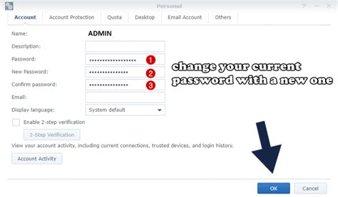 how to reset admin password on synology nas marius hosting