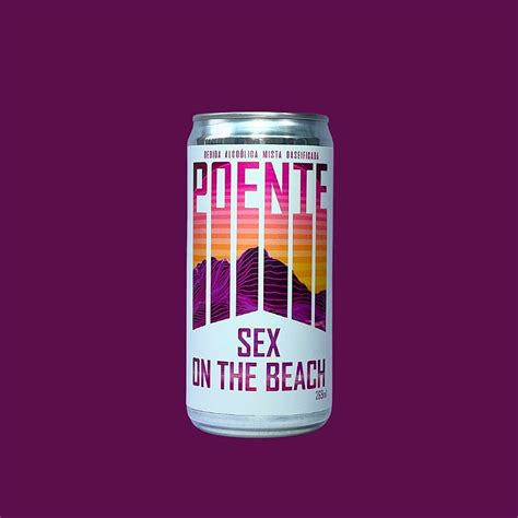 Sex On The Beach Spritz Lata 269ml Poente Coquetéis