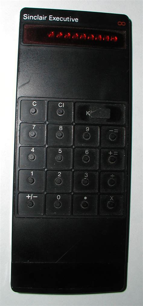 Vintage Computer Photos Subject Sinclair Executive Computer History