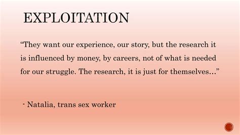 Contentious Relationship Between Sex Workers And Researchers Ppt