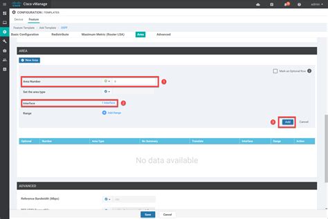 Cisco SD WAN OSPF Configuration