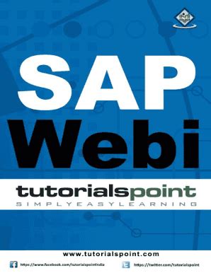 Fillable Online SAP Webi Fax Email Print PdfFiller