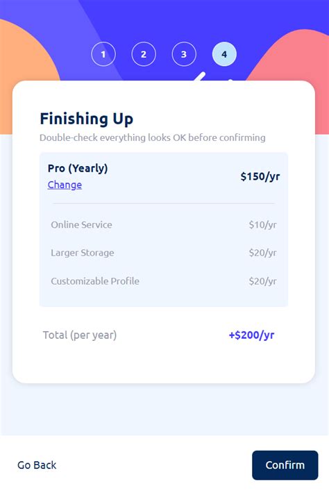 Github Omerturkerwebmulti Step Form Frontendmentor