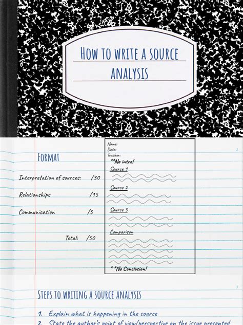 Source Analysis Guide For Social 20 1 Pdf Concept Liberal Arts