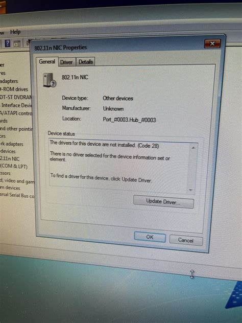 Computer Cant Find Driver For Wireless Usb Adapter The Adapter Was