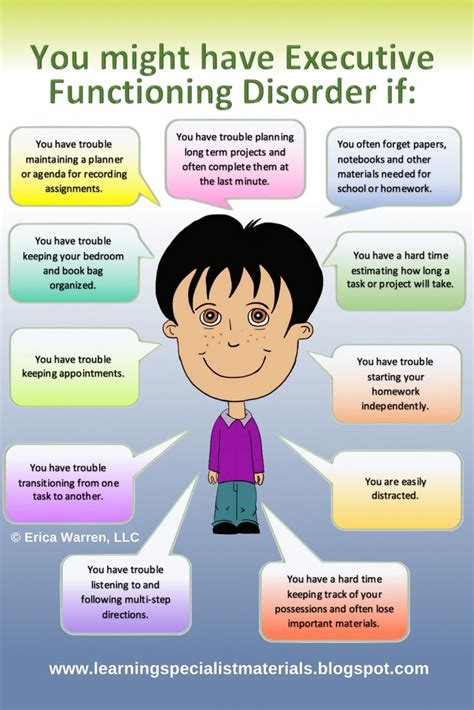 Poor Executive Functioning How Can I Improve Good Sensory Learning