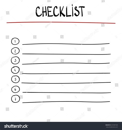 518 Write Numbers Boxes On Form Images Stock Photos Vectors Shutterstock