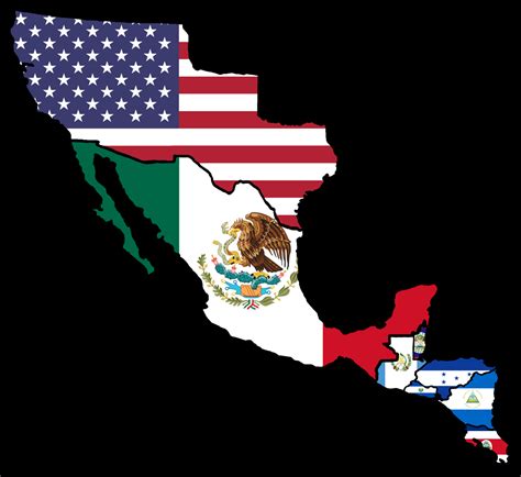 Map Of The First Mexican Empire At Its Greatest Extent 1821 23