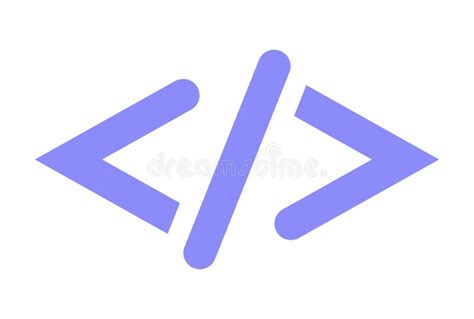 Icône De Chevron De Code Html De Langage De Balisage Hypertexte Pour Les Applications Et Le Site