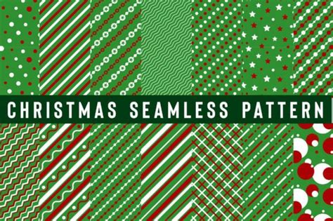 Christmas Patterns Set Collection Graphic By Mybestprint · Creative Fabrica