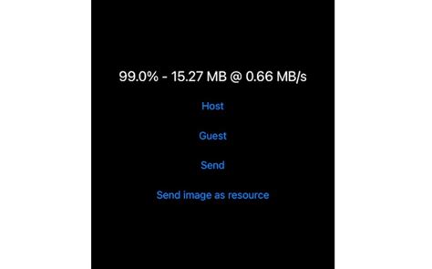 Swift Project To Demo The Use Of The MultiPeer Framework To Send Files