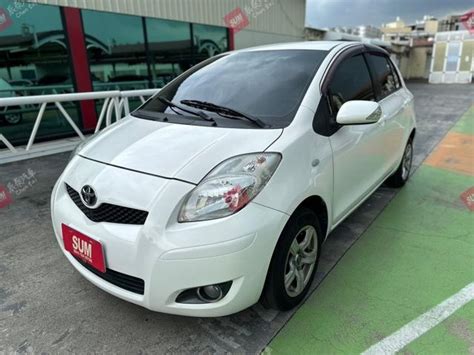 中古車 小鴨 代步車 小車 皮椅 鋁圈 霧燈 藍芽 一手車 原鈑件 跑13萬toyota 豐田yaris高雄市 Findcar 找車網