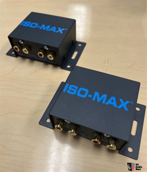 Two Jensen Iso Max Ci 2rr Rca Stereo Line Input Isolator Hum Eliminators