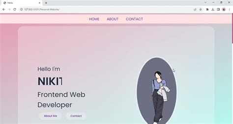 Nikita Bisht On Linkedin Techaintern Webdevelopment Portfolio