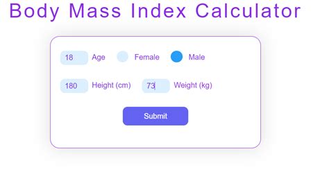GitHub AlexandraKon Calculator BMI BMI Calculator On HTML CSS And JavaScript