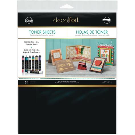 Icraft Deco Foil Toner Sheets 85 X11 Thermoweb This And That Craft Shop
