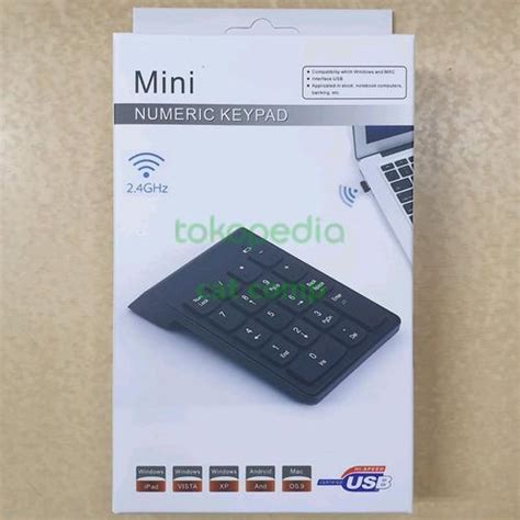 Jual Keyboard Numpad Wireless Numerik Keyboard Jakarta Pusat Cat Comp Tokopedia