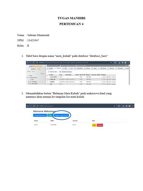 Penggunaan Mysql Pdf