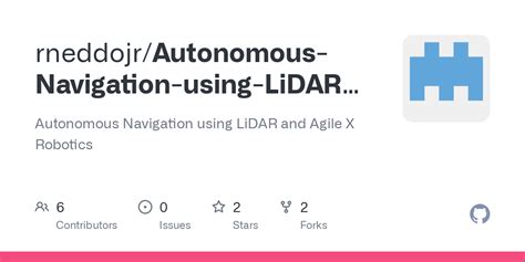 Github Rneddojrautonomous Navigation Using Lidar And Agile X Robotics Autonomous Navigation