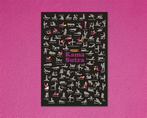 Affiche Kama Sutra À Gratter Cuisine And Maison Carte à Gratter
