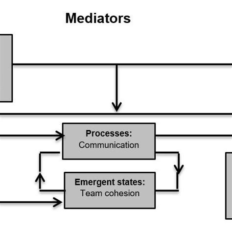 Input Mediator Output Input Imoi Model Team Effectiveness Framework