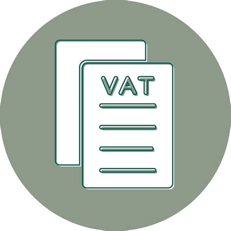 Vat Vector Icon 20523630 Vector Art At Vecteezy